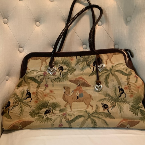 Brighton | Bags | Brighton Travel Tapestry Bag Extra Large | Poshmark